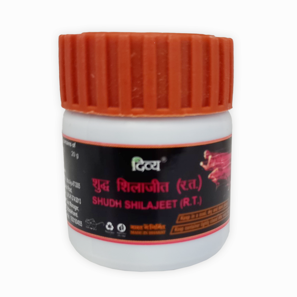 Divya Shuddh Shilajeet (Sat) 20 gm - Ayurveda Herbal Clinic