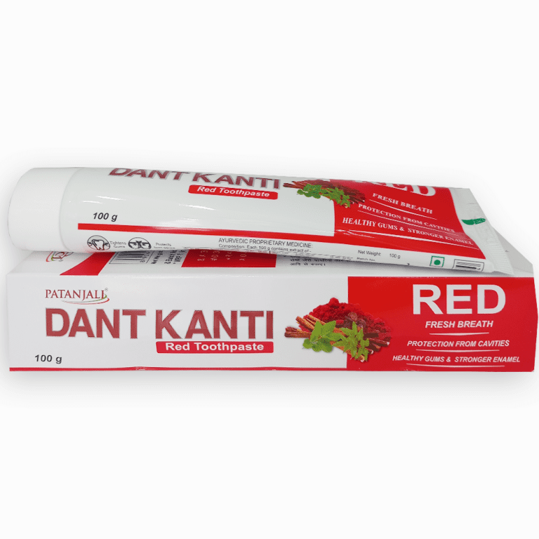 Patanjali Dant Kanti Red Toothpaste 100 GM - Ayurveda Herbal Clinic